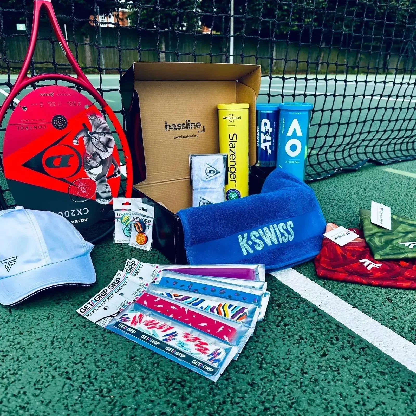 The Bassline Box - Tennis Gift Box - Gift For Tennis Lovers